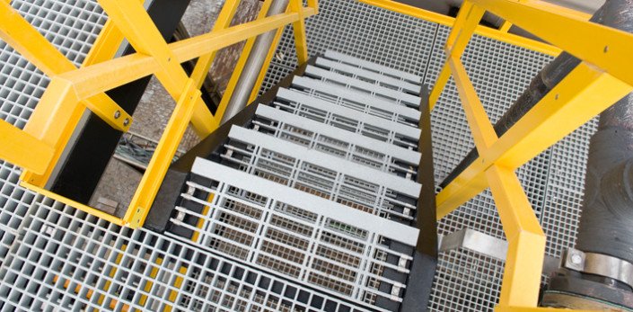 FRP stair treads - FlexxCon