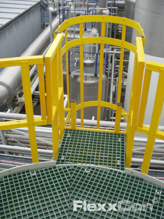FRP ladders and cage ladders - FlexxCon