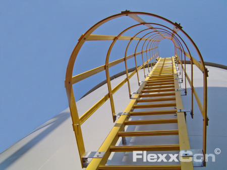 FRP ladders and cage ladders - FlexxCon