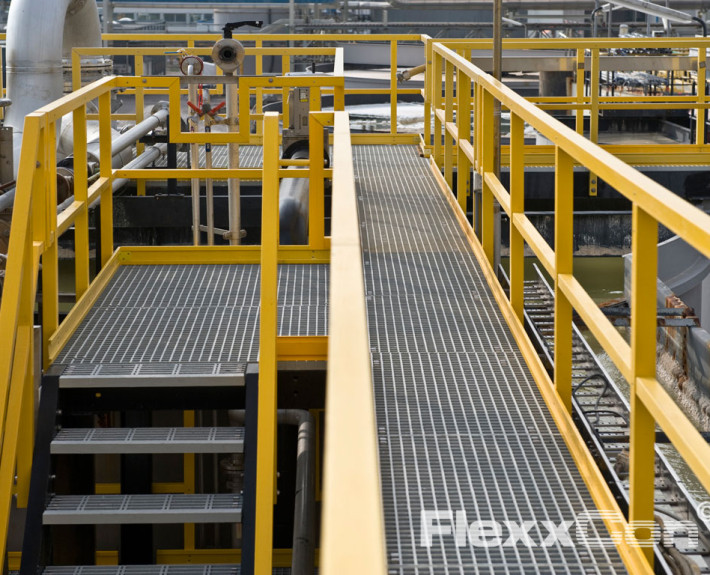 Fibreglass Reinforced Plastic landings - Flexxcon